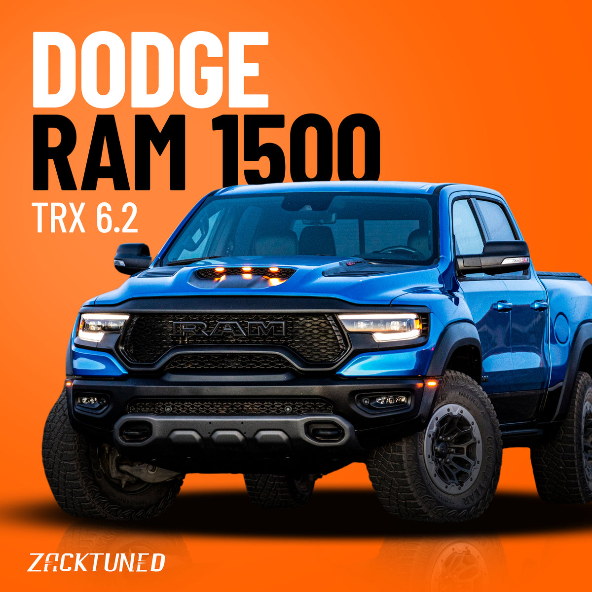 ECU Tuning for Dodge Ram 1500 TRX 6.2 (2021-2022) | ZackTuned